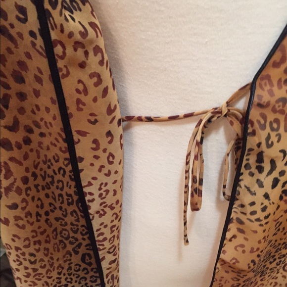 Lord & Taylor | Intimates & Sleepwear | Lord Taylor Animal Print Sheer ...